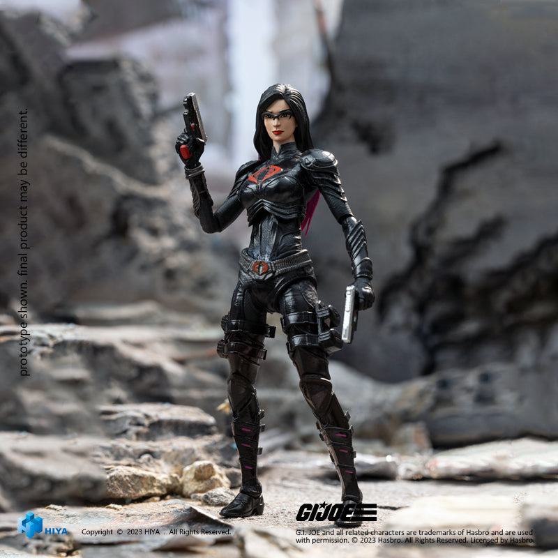 HIYA Exquisite Mini Series 1/18 Scale 4 Inch G.I.Joe Baroness Action F HIYA Exquisite Mini Series 1/18 Scale 4 Inch G.I.Joe Baroness Action F